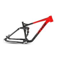 China TRACKER AL7005 Aluminum Alloy Full Suspension MTB Frame 27.5 29er 120mm Travel Thru Axle Disc Brake for sale