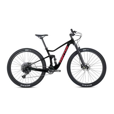 China NX 12S Carbon Fiber Full Suspension Mountain Bike 27.5 29 Inch SRAM NX Eagle 12 Speed for sale