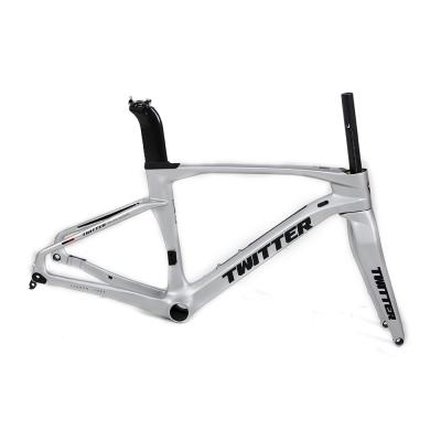 China 36cm T800 High Modulus Carbon Road Bike Frame 24 Inch City Bicycle for sale