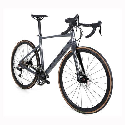 China AL7005 Aluminum 700C Road Bike 22 Speed SRAM RIVAL Disc Brake for sale