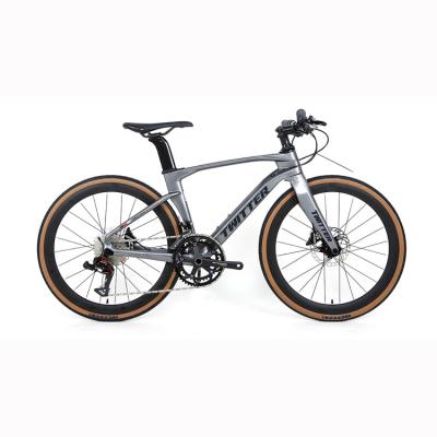China 24 Inch Carbon Fiber Kids Road Bike Hydraulic Disc Brake 8-12 Years 8.7kg for sale
