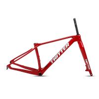 China Twitter M6 Carbon Fiber MTB Frame 29er QR 135mm T800 Toray EPS for sale