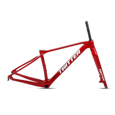 China Twitter M6 Carbon Fiber MTB Frame 29er QR 135mm T800 Toray EPS for sale
