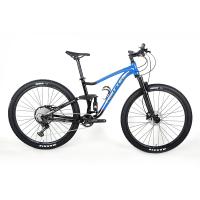 China Twitter Tracker Aluminum Alloy Full Suspension Mountain Bike 27.5 29er 12 Speed Hydraulic Disc Brake for sale