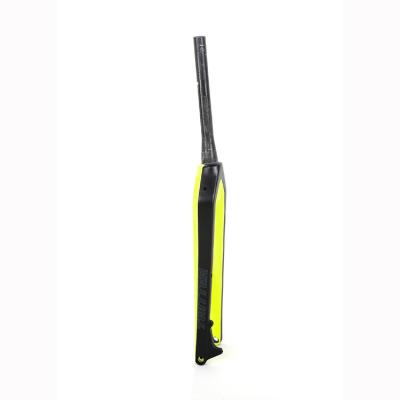 China Carbon Fiber Rigid Fork 29er Boost 15x110mm Thru-Axle Ultralight MTB Fork for sale