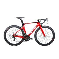 China SENSAH 22S Carbon Fiber Road Bike 700C Rim Brake 46cm Frame T800 Racing Bicycle for sale