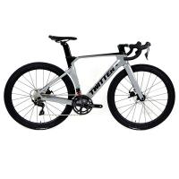 China Carbon Fiber Road Bike Disc Brake 700C 50mm Wheels Rival 22 Speed for sale