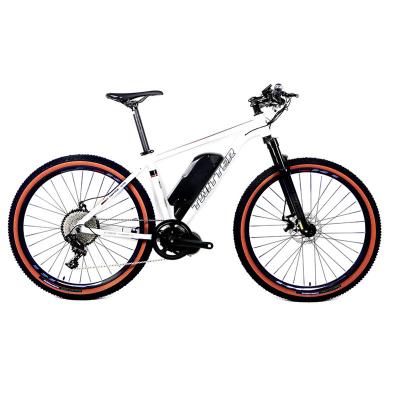 China Bafang Mid Drive Electric Mountain Bike 48V 10Ah Battery 27.5 29 Inch Alloy Frame 350W 750W for sale