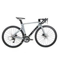 China SRAM RIVAL 22 Speed Carbon Fiber Road Bike 700x25C Integrated Handlebar for sale