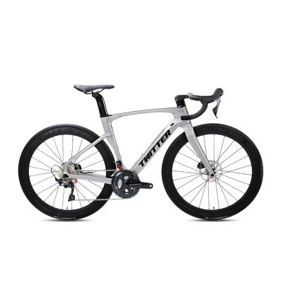 China Super Light Disc Brake Carbon Road Bicycle SHIMANO R8020 22 Speed 700C 8.3kg for sale