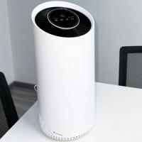 China White Touch-Controlled HEPA Air Purifier with Cold Plasma Timer Activated Carbon Filter Night Light for sale