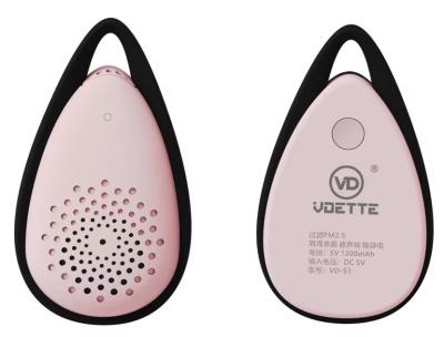 China User Manual Included VDETTE NC01 Wearable Air Purifier for Safe and Effective Sterilization for sale