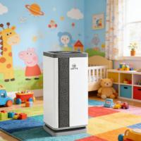 China Commercial Electric Air Purifier with 600 M³/h CADR, WIFI and APP Control, and ESP Filter + Activated Carbon for Clean Indoor Air for sale