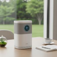 China AP180 Smart Desktop Air Purifier with H13 HEPA Filtration, Compact Size, and Smart Particle Sensor for Clean Indoor Air for sale