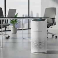 China ESP Filter Electric Air Purifier with 220 M³/h Formaldehyde CADR and Child Lock Protection for Office Spaces for sale