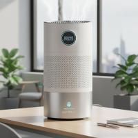 China ESP Filter Electric Air Purifier with 220 M³/h Formaldehyde CADR and Child Lock Protection for Office Spaces for sale