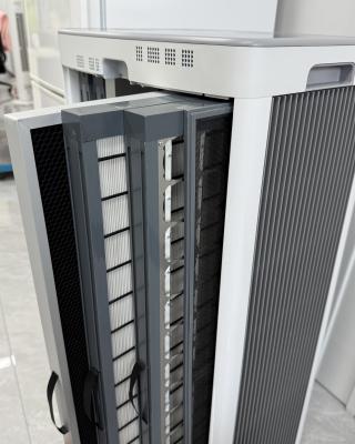China W1200 Electrostatic Air Purifier with Washable Reusable Filter, Cold Plasma Sterilization and 1200 m³/h PM2.5 CADR for Large Spaces for sale