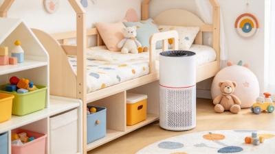 China H13 True HEPA Air Purifier with WiFi App Control and Aromatherapy, Compact Air Cleaner for Bedroom Dorm Office Pets Allergies for sale