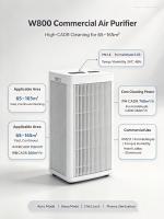 China Dual-Side Air Intake Air Purifier with Tuya WiFi App Control and Multi-Sensor Digital Display Plasma Air Cleaner for Large Rooms for sale