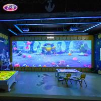 China Laundromat Play Corner Using Interactive Coloring Wall for Chore-Time Entertainment for sale