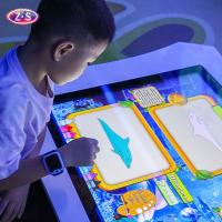 China Hotel Kids Club Entertainment Featuring Interactive Coloring Wall for Group Games for sale