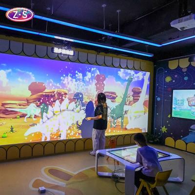 China Magic Painting Projection 3D Interactive Art Multi Channel Fusion For Exhibitions for sale