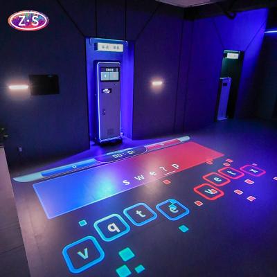 China 48 In 1 Mobile Sports Station Interactive Floor Game With Real Time Data for sale