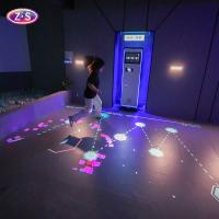 China Interactive Sports Projection Multiplayer Interactive Floor System For Entertainment Centers for sale