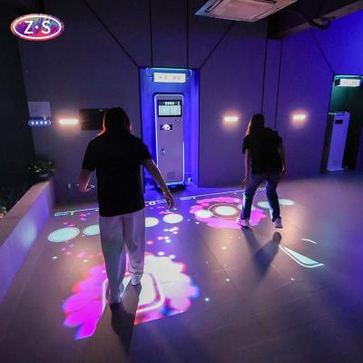 China 49 Themes Interactive Floor Display All In One Sports Station With Analytics for sale