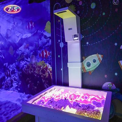 China 5 Themes Interactive Sand Table Game AR Augmented Sand Box Multi Scene for sale