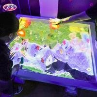 China Durable Laser AR Sandbox Teaching Geography Interactive Projection Sandbox for sale