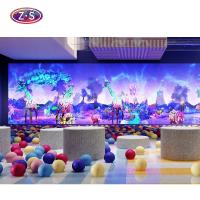 China Big Screen Interactive Wall Games Projector Interactive Wall For Digital Playground for sale