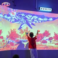 China Customized Large Wall Interactive Games Immersive Dynamic Capture For Science Centers for sale