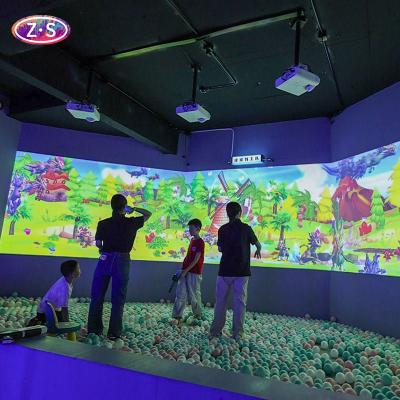 China Underwater World Projection Wall Games System 1024x768 Projector Games On Wall for sale
