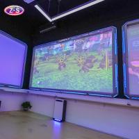 China Interactive Mechwarrior Wall Projector Games Motion Capture Canyon Adventure for sale