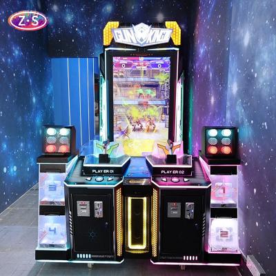 China Dual Players Gun Arcade Games 75 Inch Screen Gun Arcade Machine for sale