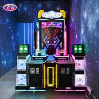 China Realistic Shooting Simulation Arcade Shooting Machine 75 Inch Screen for sale