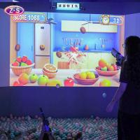 China  Immersive Ball Throwing Projection Game HD Effects Remote Control for Play Centers for sale
