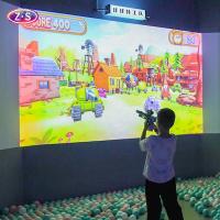 China Multi Ball Throw Wall Projection Dynamic Capture Technology for Soft Playground for sale