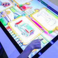 China Bank Branch Family Zone Featuring Interactive Coloring Wall for Transaction Queues for sale