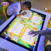 China Interactive Coloring Wall Using In-House Render Pipeline for 30+ Drawings at Once for sale