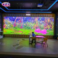 China Cinema Kids Party Room Featuring Interactive Coloring Wall with 10+ Games for sale