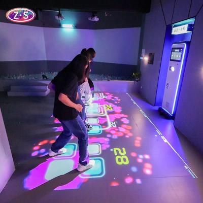 China All In One Mobile Interactive Floor Projection Puzzle Games With 48 Games for sale