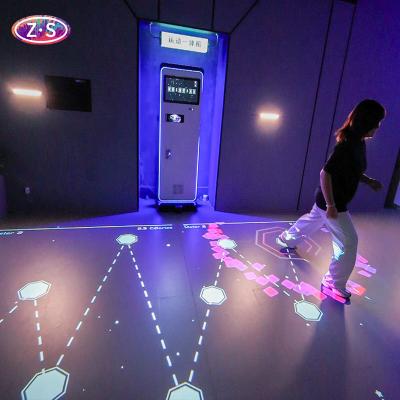 China Motion-activated Floor GameCoin Operated Interactive Floor Game Projector for sale