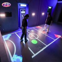 China Unity 3D Powered Interactive Floor and Screen Mobile Interactive Floor Projection Sync for sale