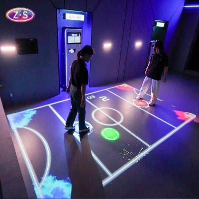 China Unity 3D Powered Interactive Floor and Screen Mobile Interactive Floor Projection Sync for sale