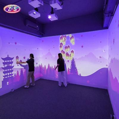 China Immersive Interactive Projection Spaces Responsive To Sound Motion And Touch for sale