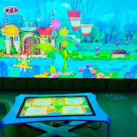 China Interactive Digital Painting Wall Projection Game For Commercial Performance Venues for sale