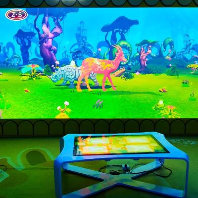 China DLP Laser Display Interactive Digital Painting Wall Projection Immersive Experience for sale