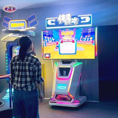 China Multigame Motion Sensing Game Machine Fruit Chop Chop For Theme Parks for sale